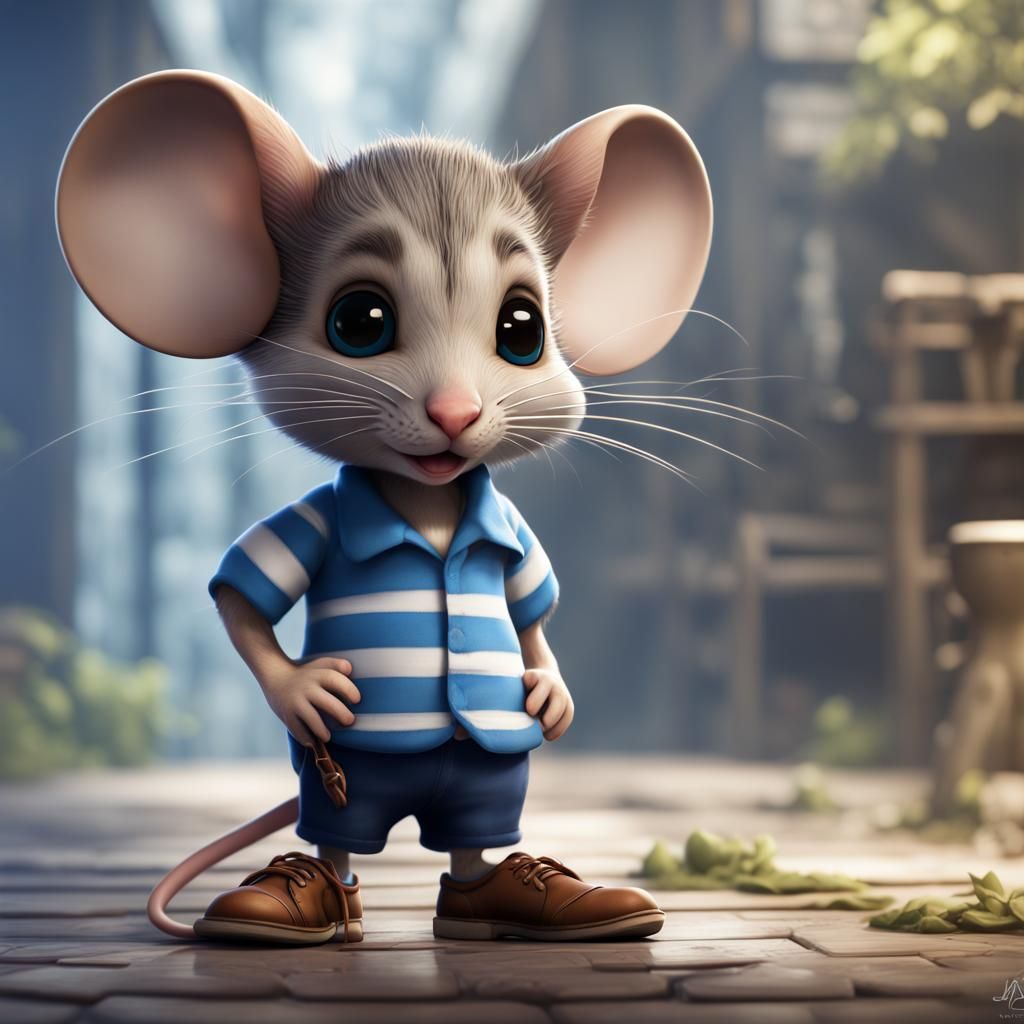 Whisker Tales: The Adventures of a Curious mice - AI Generated Artwork - NightCafe Creator