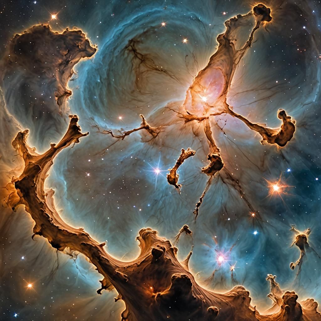 Dream Weaver Night Sky - AI Generated Artwork - NightCafe Creator