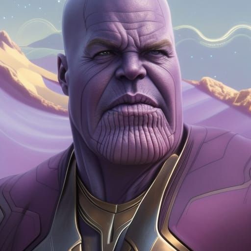 Thanos - AI Generated Artwork - NightCafe Creator
