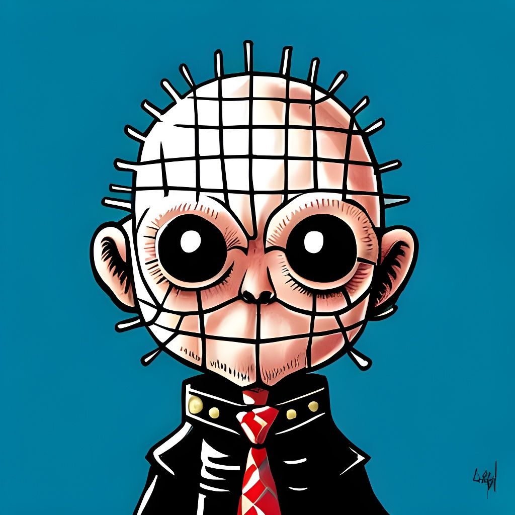 Chibi Pinhead - AI Generated Artwork - NightCafe Creator