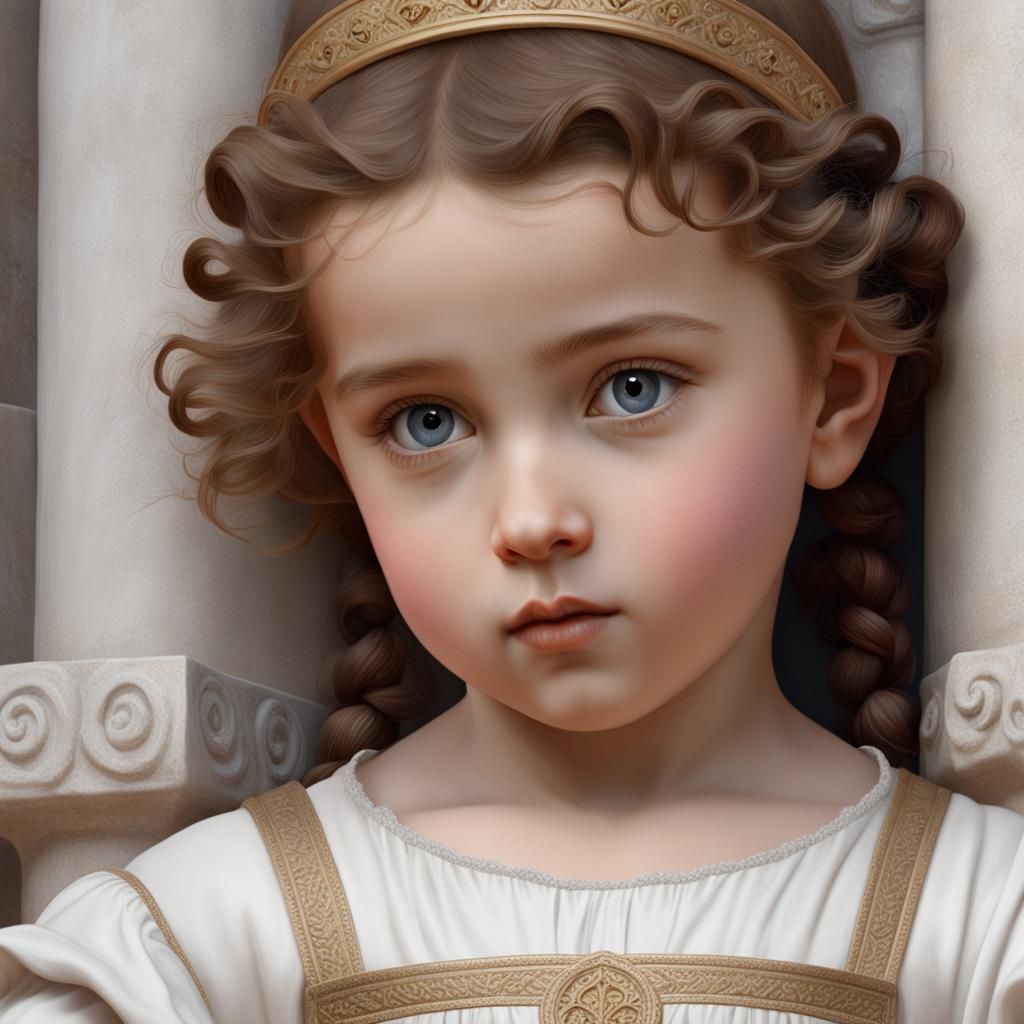 Little Girl - AI Generated Artwork - NightCafe Creator