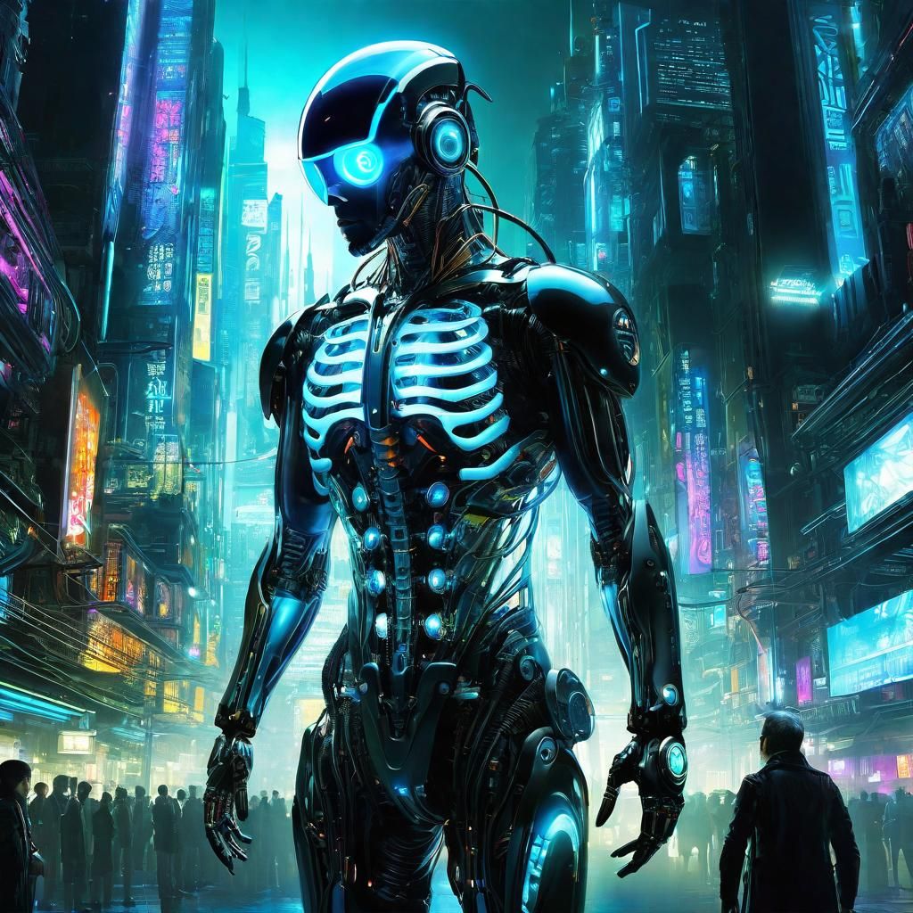 Robocop 3049 - AI Generated Artwork - NightCafe Creator