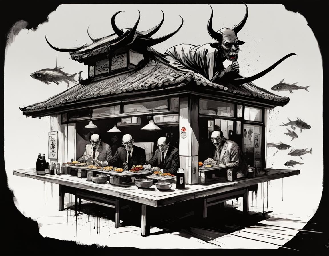 Devil Sushi House X - AI Generated Artwork - NightCafe Creator