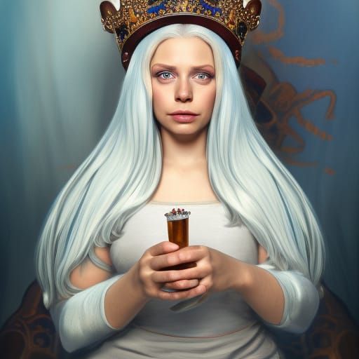 Queen Bean - AI Generated Artwork - NightCafe Creator