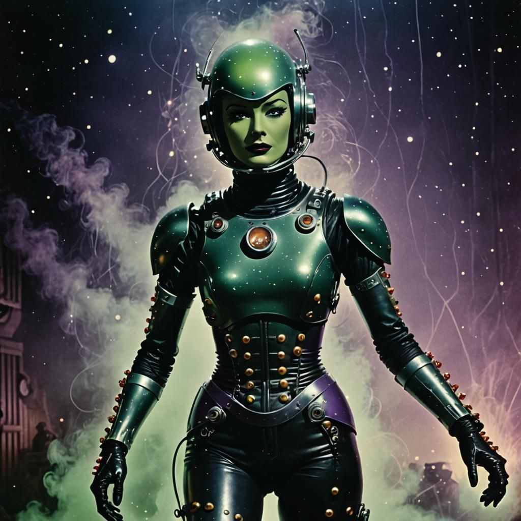 Retro Space - AI Generated Artwork - NightCafe Creator