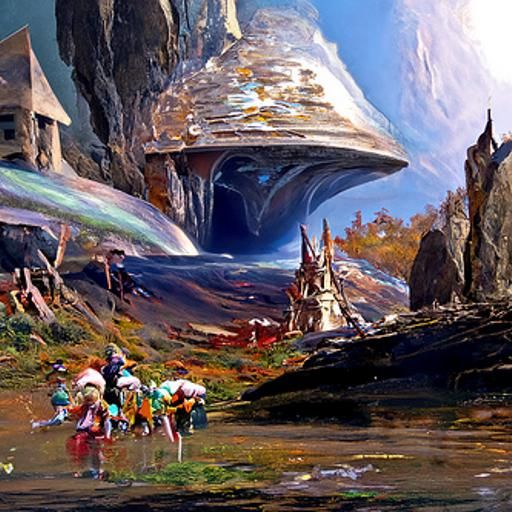 Elf Metaverse - AI Generated Artwork - NightCafe Creator