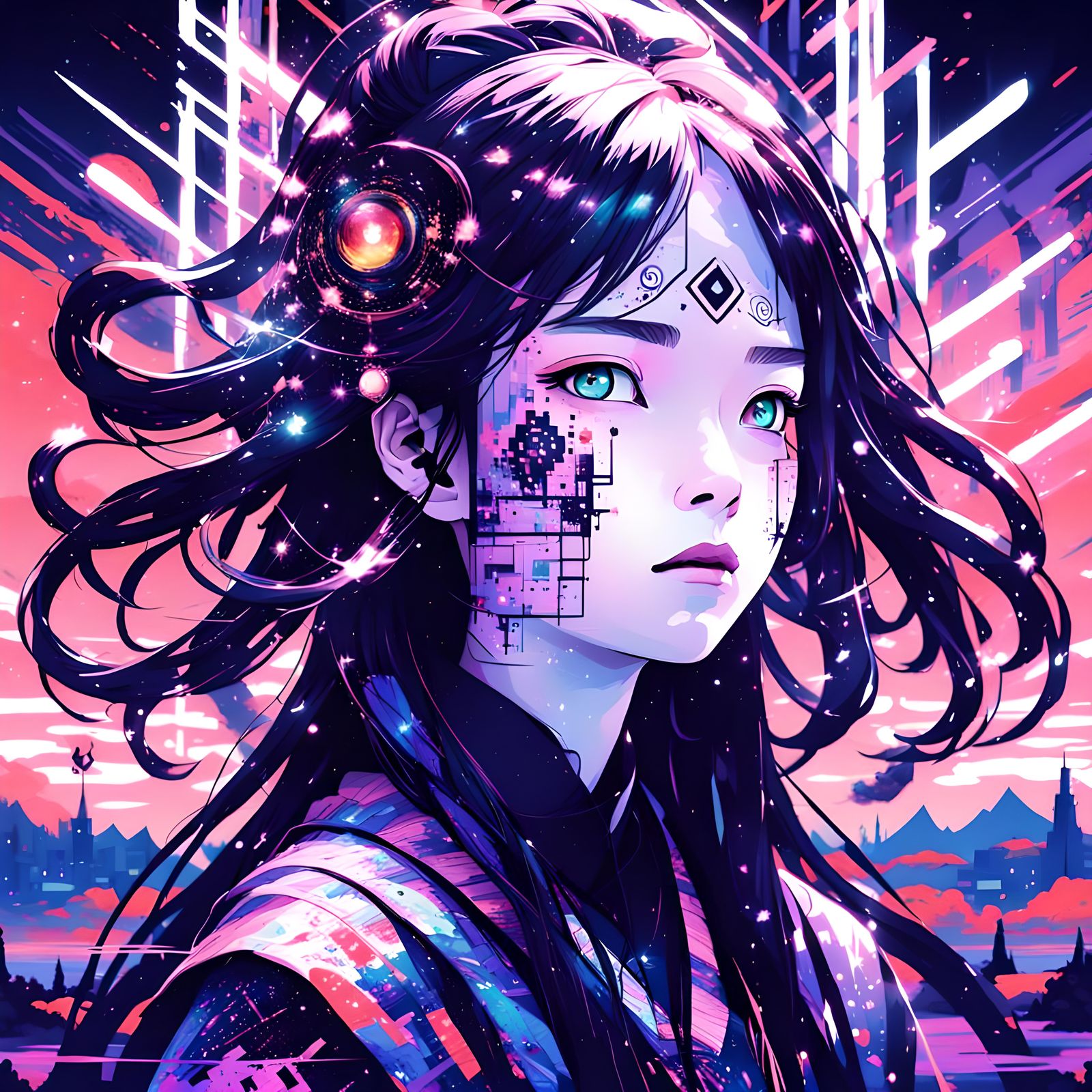 Digital Waifu - AI Generated Artwork - NightCafe Creator