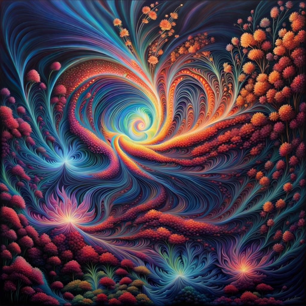 Abstract Art - AI Generated Artwork - NightCafe Creator