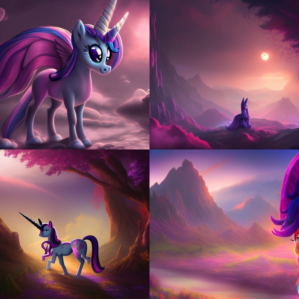 My little pony - AI Generated Artwork - NightCafe Creator