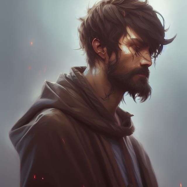 Tired Wizard - AI Generated Artwork - NightCafe Creator