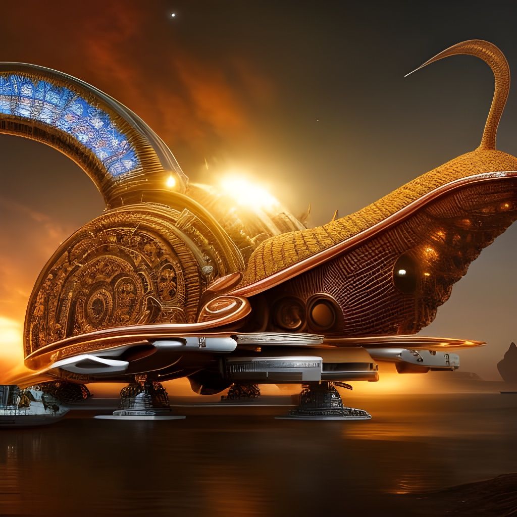 Snailing through the Stars 3 - AI Generated Artwork - NightCafe Creator