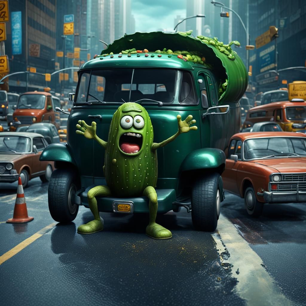 In A Pickle - AI Generated Artwork - NightCafe Creator