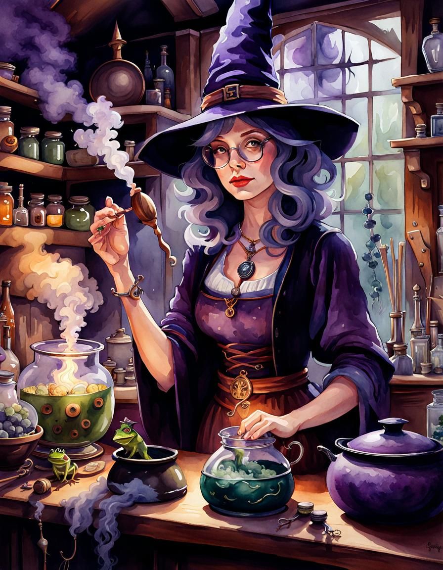 Purple Alchemy Love - AI Generated Artwork - NightCafe Creator