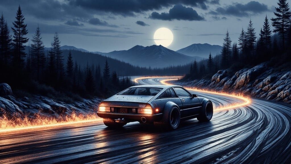 New lora testing. Skid mark scorch mark