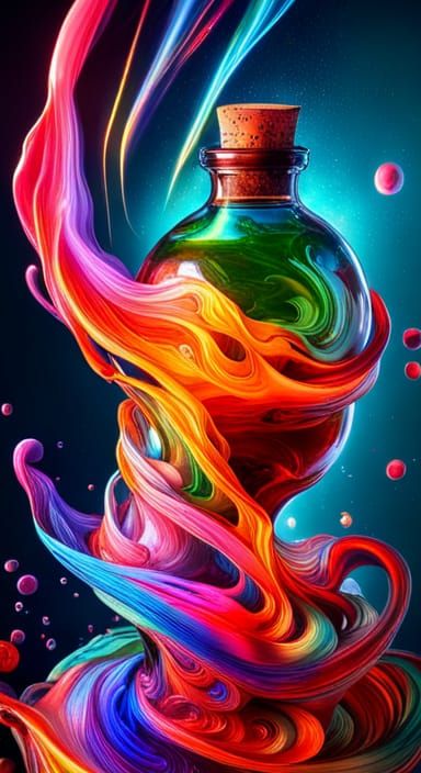 Holy potion - AI Generated Artwork - NightCafe Creator