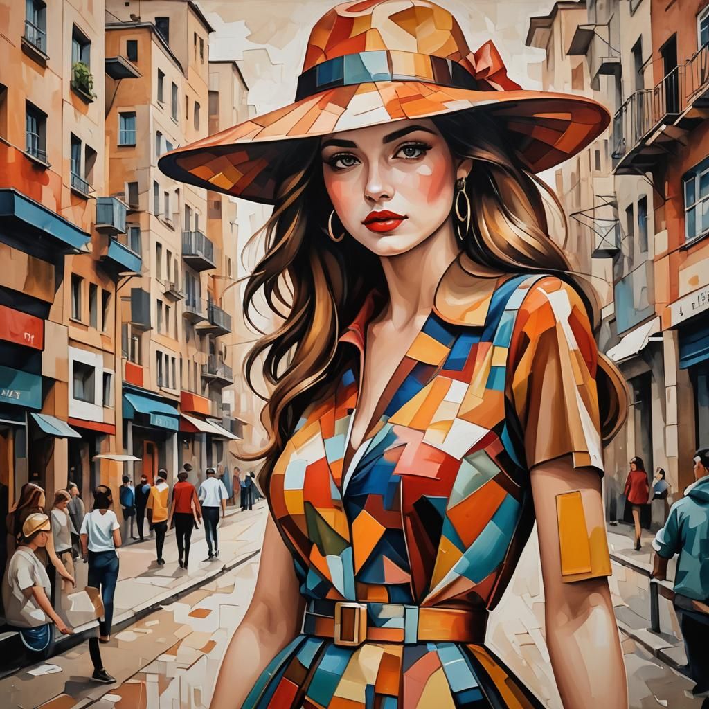 Cubism 1 - AI Generated Artwork - NightCafe Creator