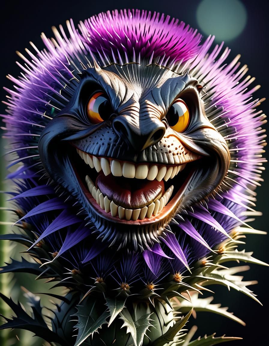 Many teeth flower - AI Generated Artwork - NightCafe Creator