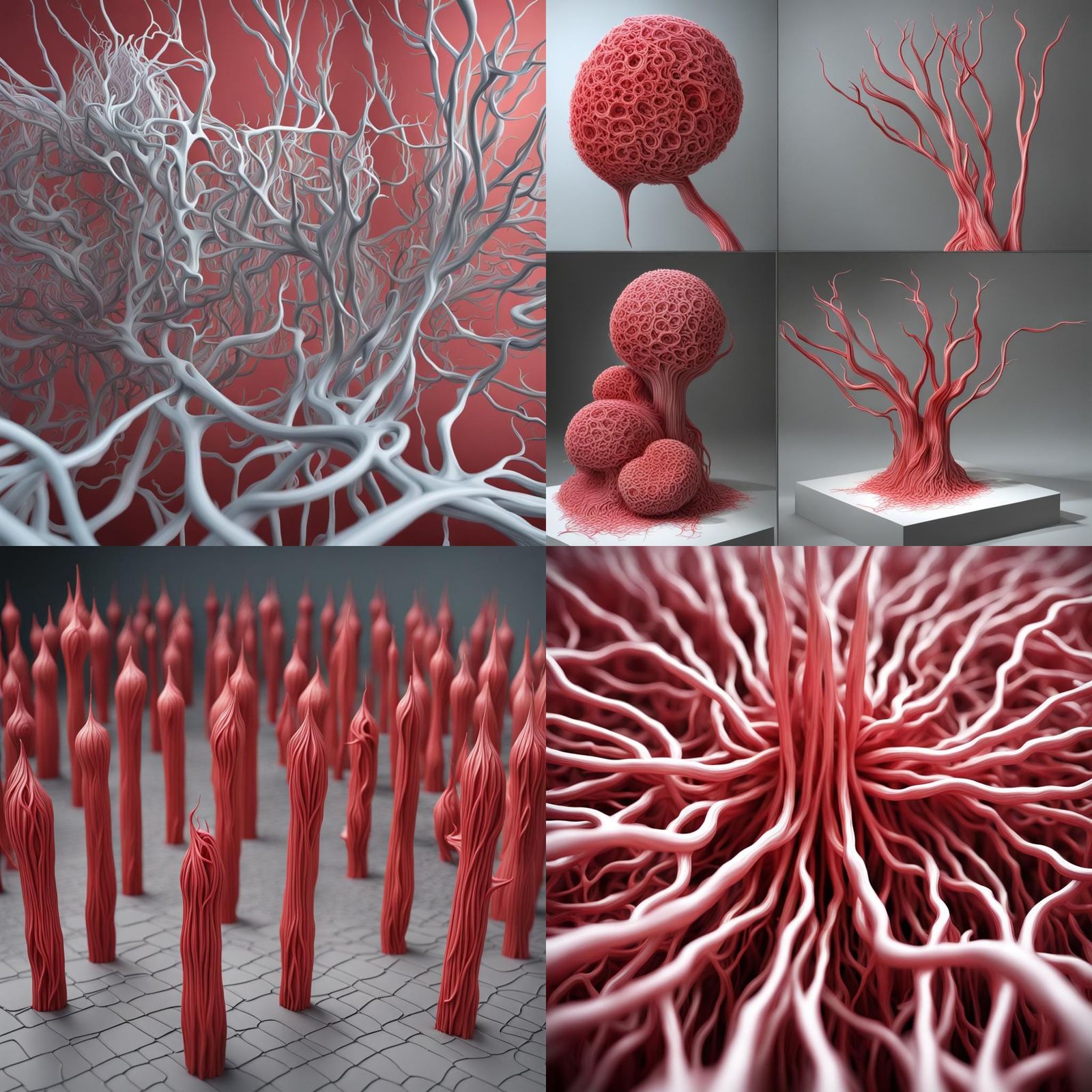 by artist "Krogh's plagiarised 3D capillaries" - AI Generated Artwork ...