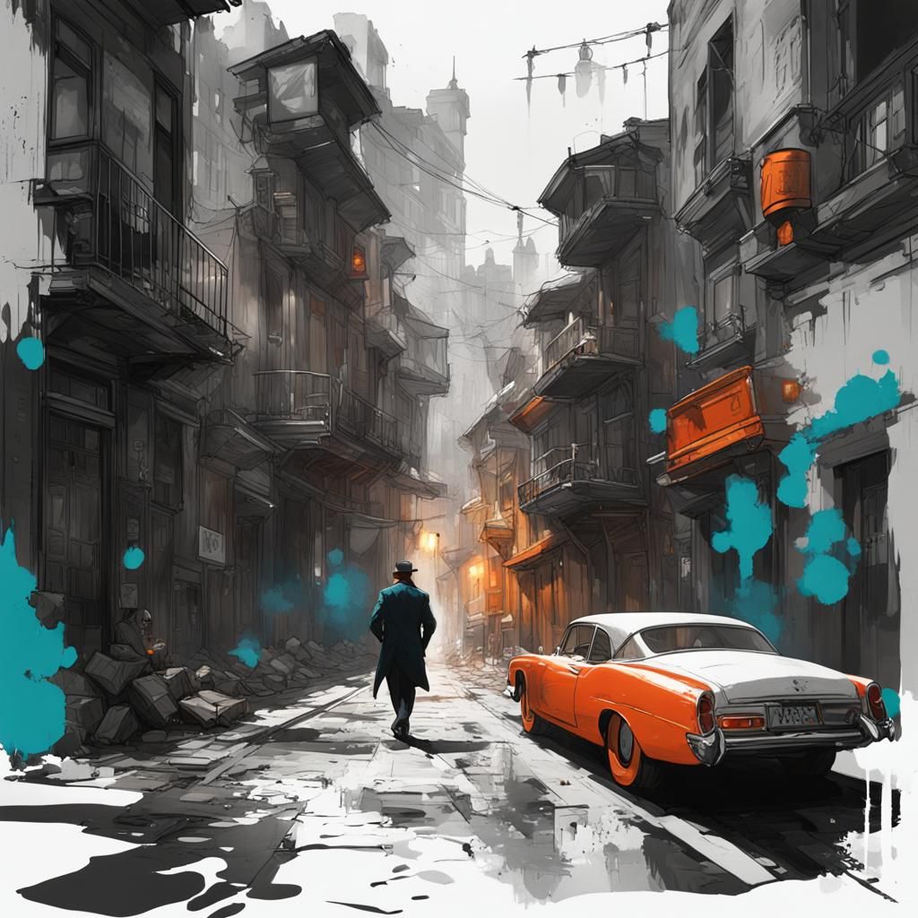 Slum Lord - AI Generated Artwork - NightCafe Creator