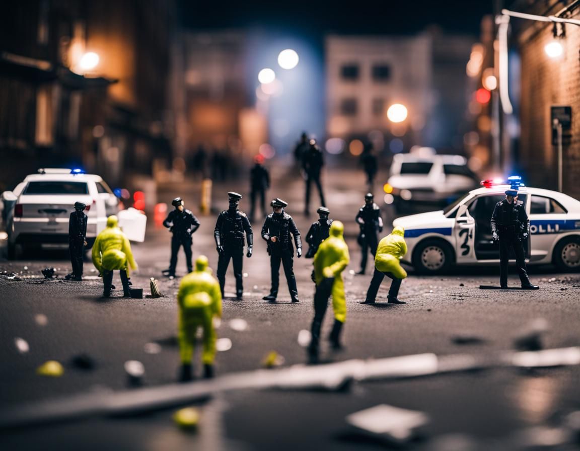 Crime Scene Series - AI Generated Artwork - NightCafe Creator