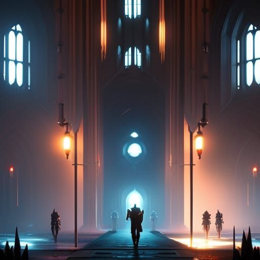 A shadow filled crypt a masterpiece, 8k resolution, dark fantasy ...