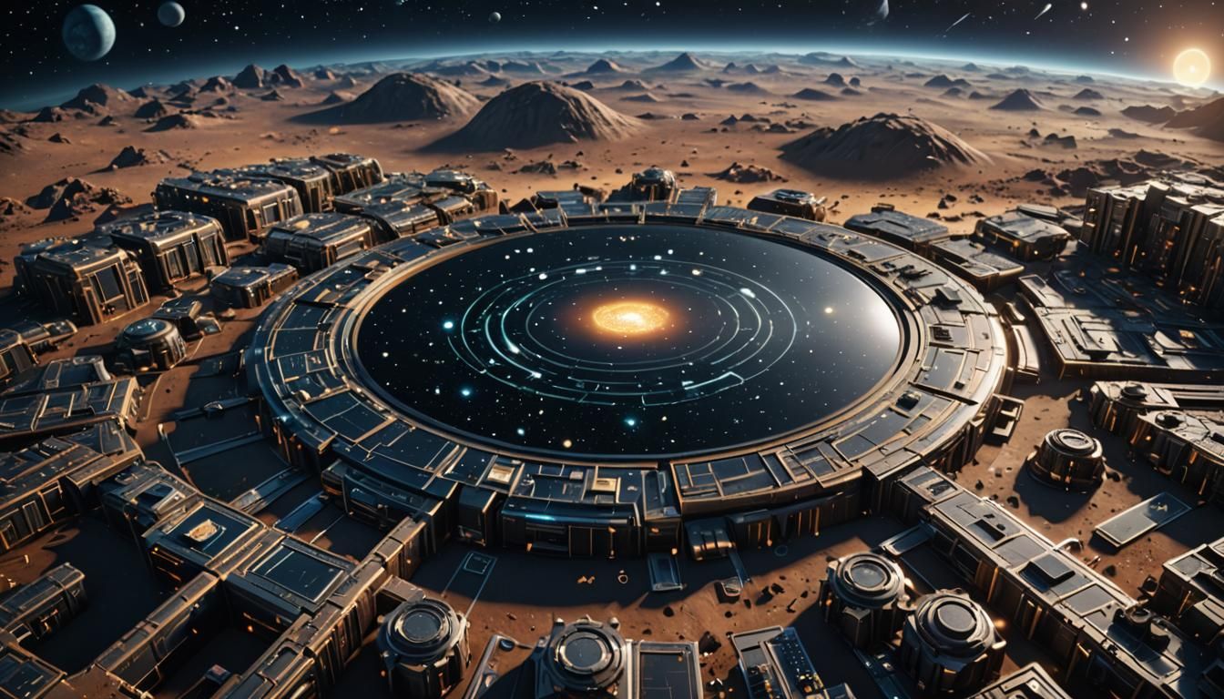 Somewhere on an alien planet - AI Generated Artwork - NightCafe Creator