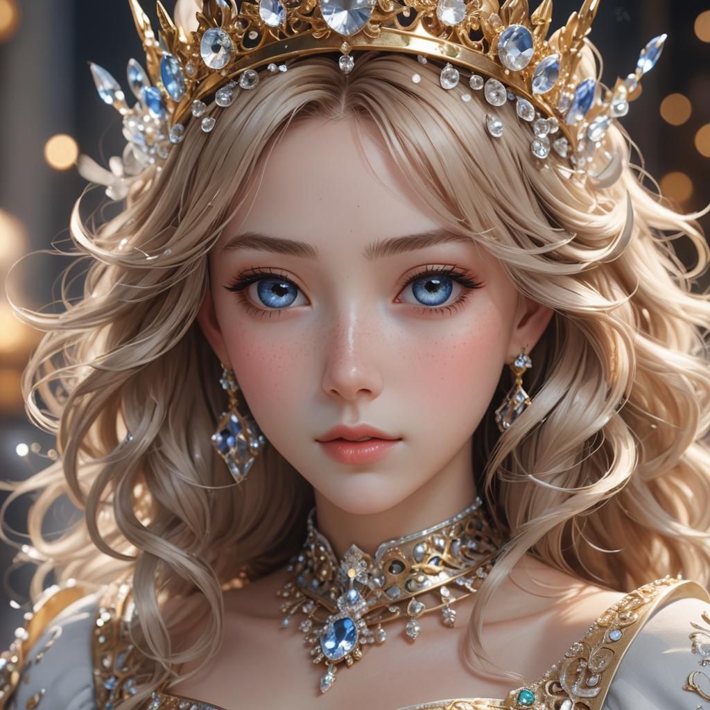 Crown Princess Fawn - AI Generated Artwork - NightCafe Creator
