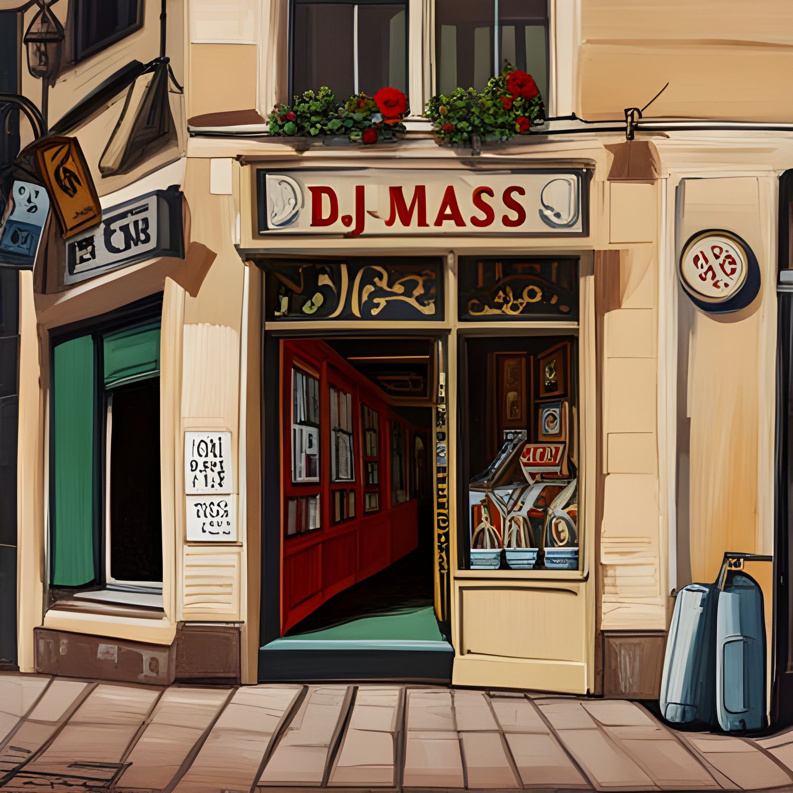 Music shop - AI Generated Artwork - NightCafe Creator