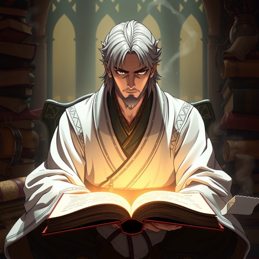 sazed from mistborn reading a book - Sazed Contemplates Anci...