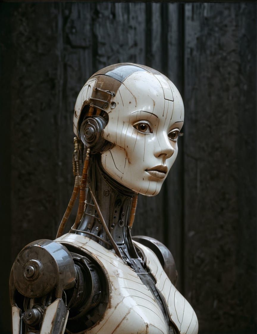 uncanny androids portraits - AI Generated Artwork - NightCafe Creator