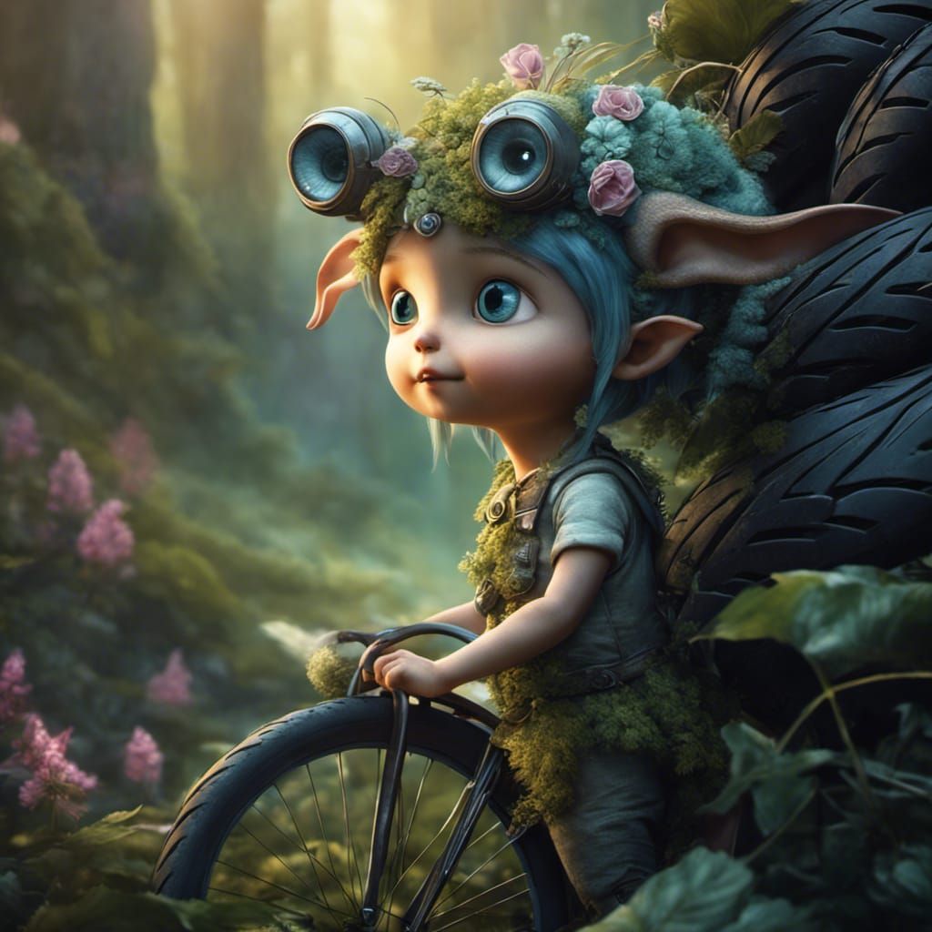 Fae Creature - AI Generated Artwork - NightCafe Creator