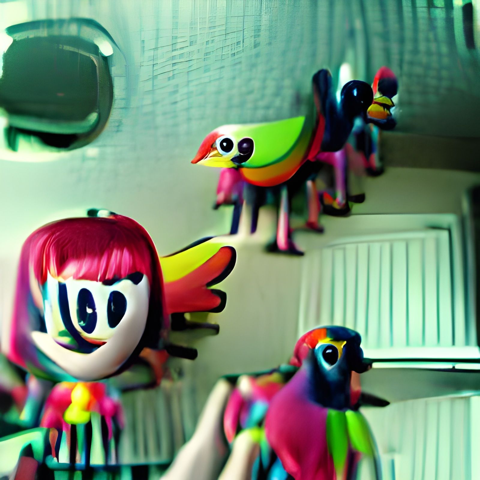 Polly People - AI Generated Artwork - NightCafe Creator