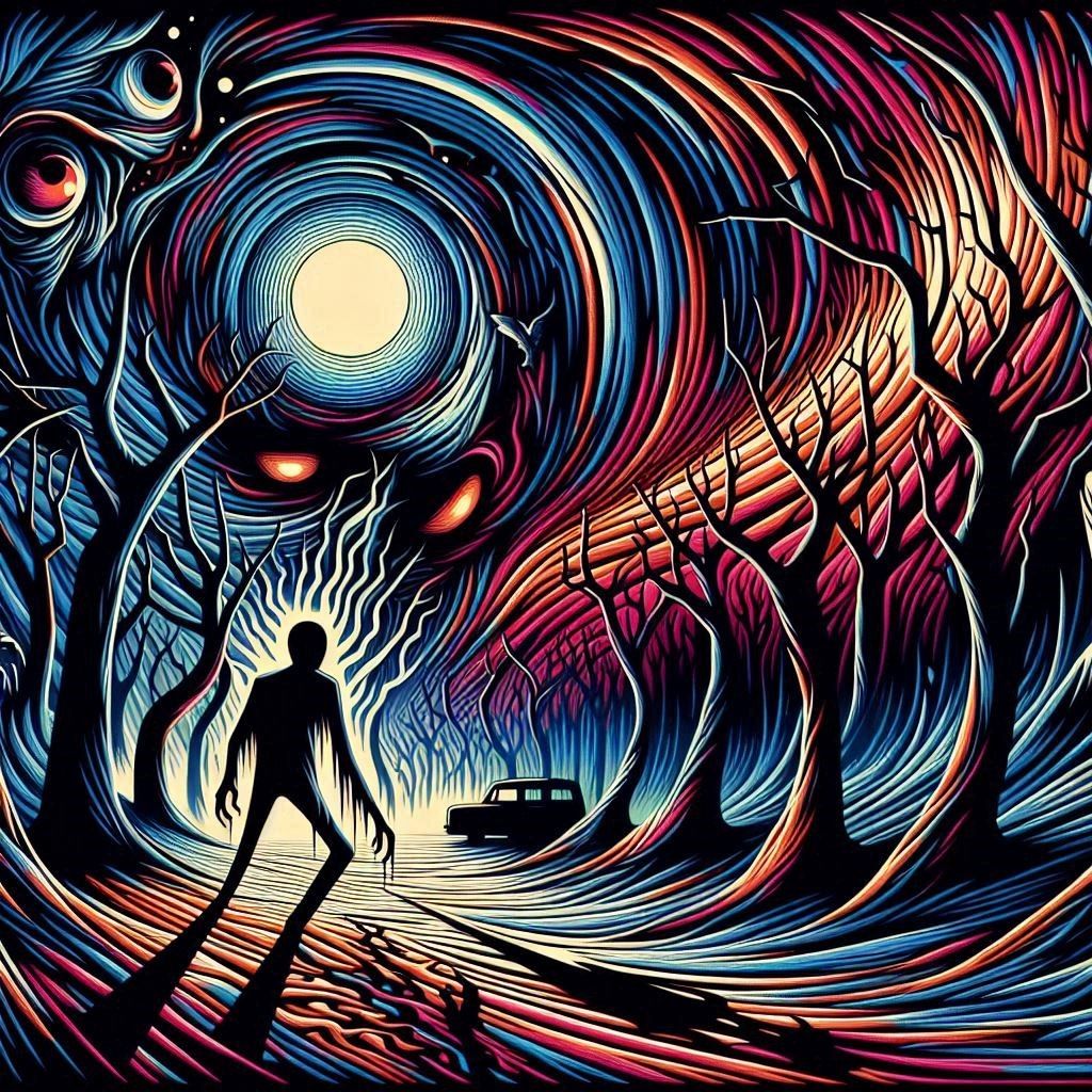 Shadows at Night - AI Generated Artwork - NightCafe Creator