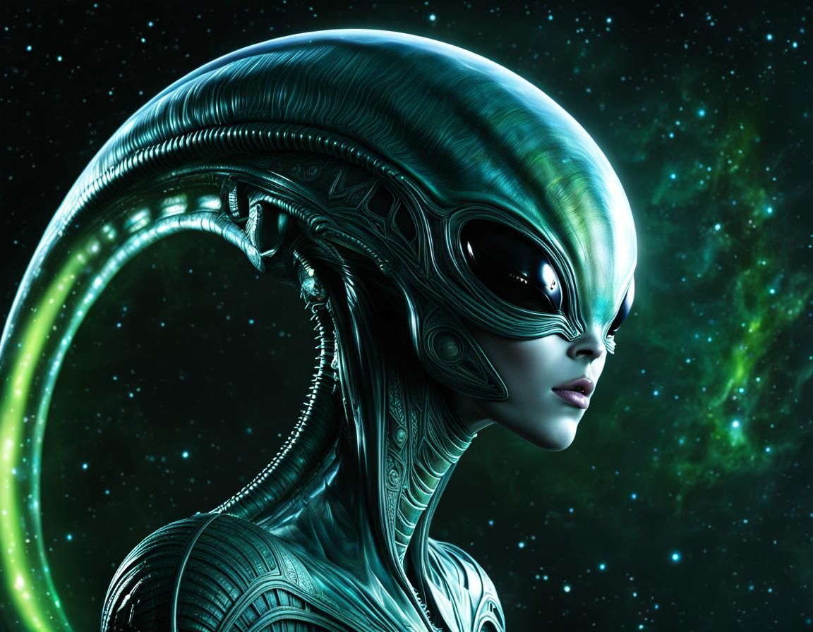 Alien - AI Generated Artwork - NightCafe Creator
