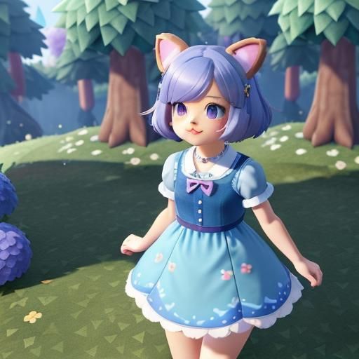 Animal Crossing Character - AI Generated Artwork - NightCafe Creator