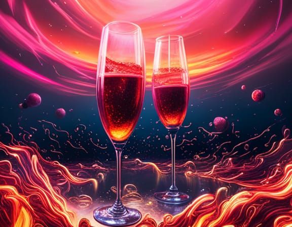 Lucid Wine - AI Generated Artwork - NightCafe Creator