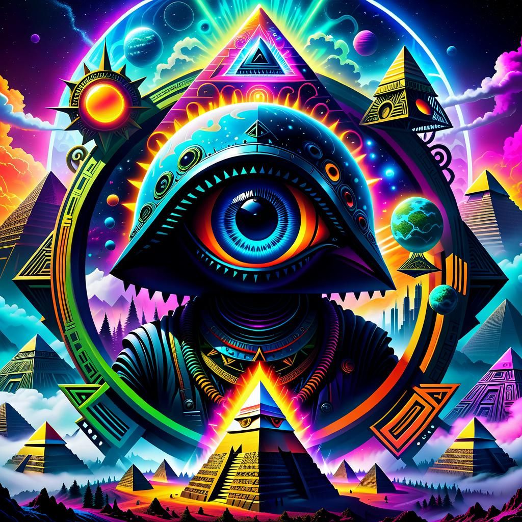 Psy-Eye series, 09apr24 - AI Generated Artwork - NightCafe Creator