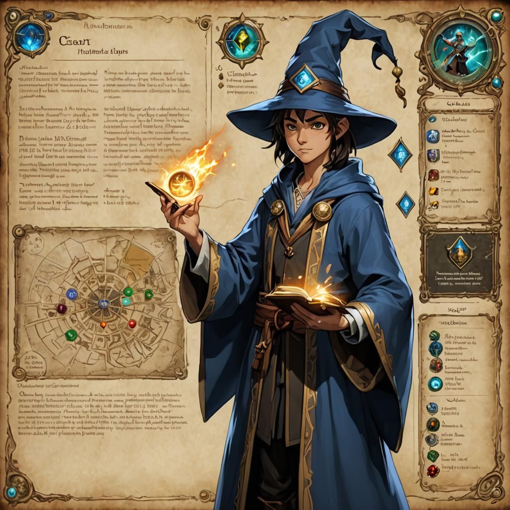 the young mage - AI Generated Artwork - NightCafe Creator
