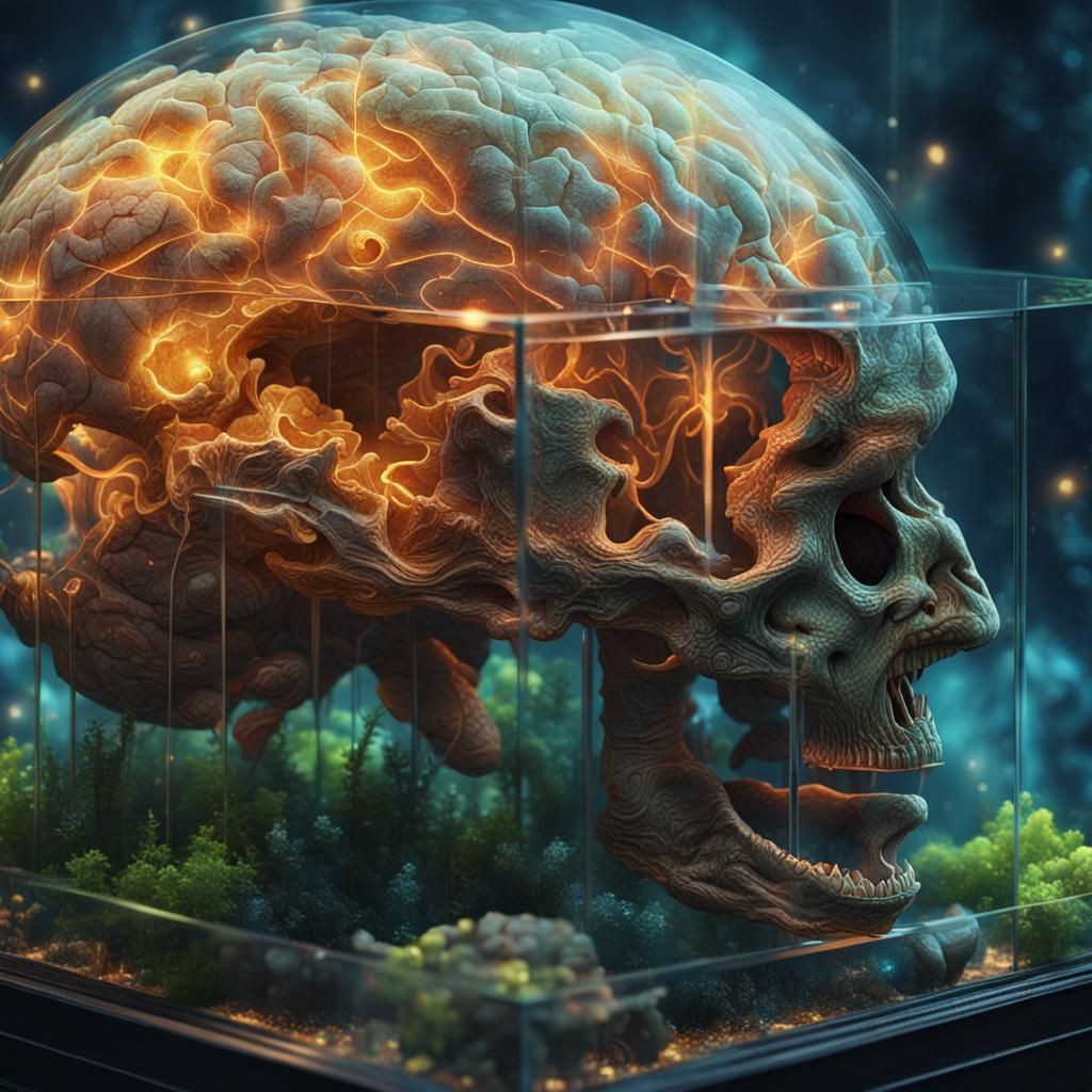 The Eternal Brain - AI Generated Artwork - NightCafe Creator