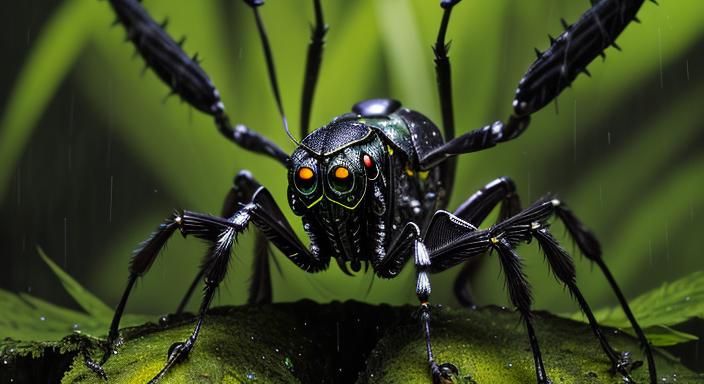 Alien bug - AI Generated Artwork - NightCafe Creator