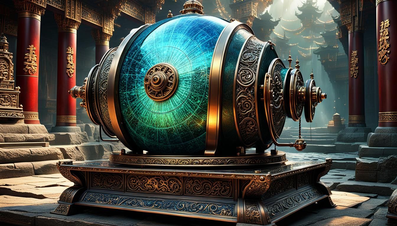 Chinese Seismoscope - AI Generated Artwork - NightCafe Creator