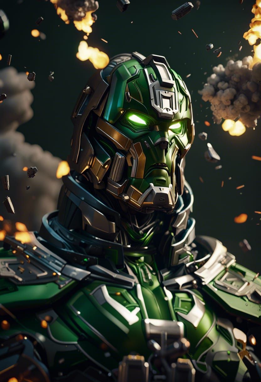 DR.DOOM MECH - AI Generated Artwork - NightCafe Creator