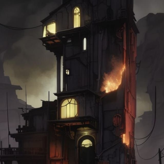 Misty House of the Darkness! (Deux) - AI Generated Artwork - NightCafe ...