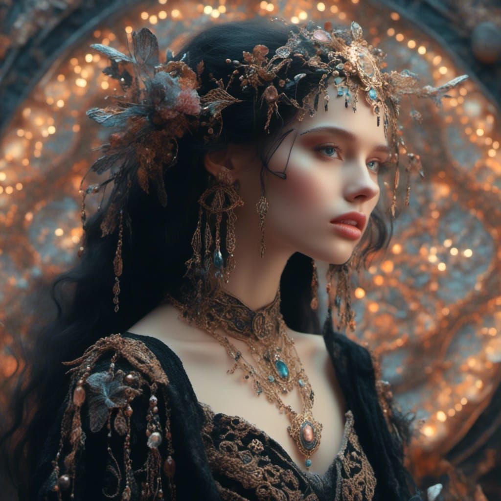 Feminine Archetype The Enchantress - AI Generated Artwork - NightCafe Creator