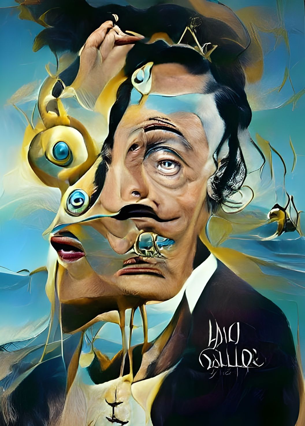 Salvador Dali - AI Generated Artwork - NightCafe Creator