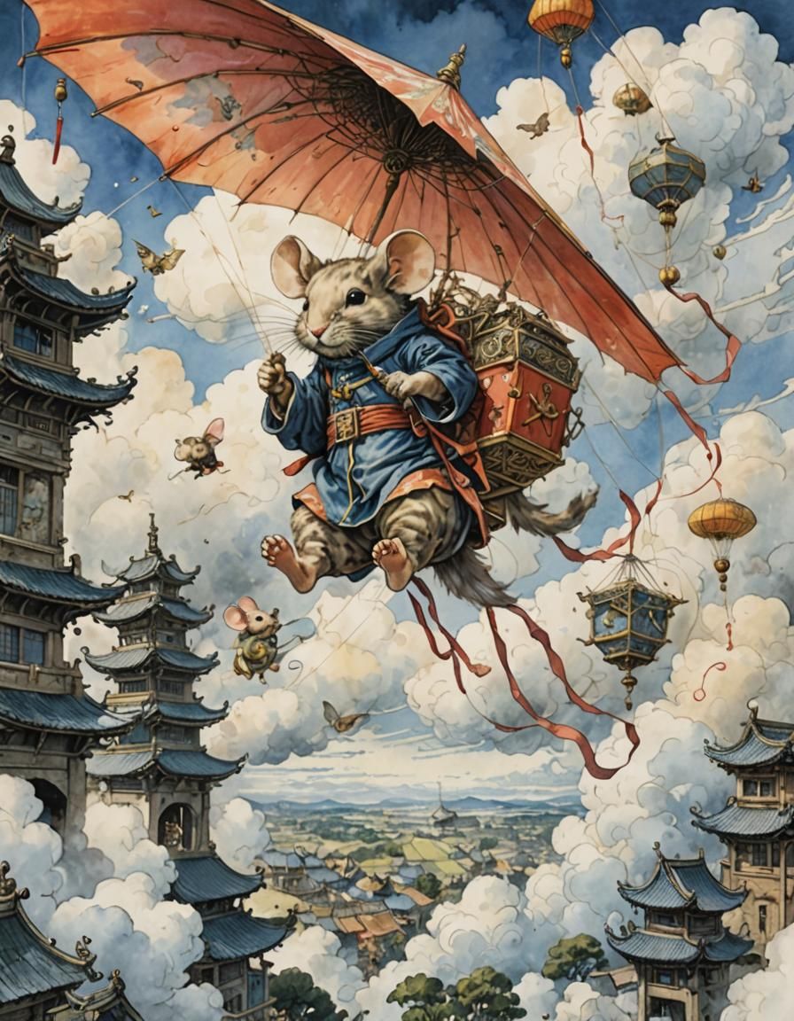 Steampunk Mouse - AI Generated Artwork - NightCafe Creator