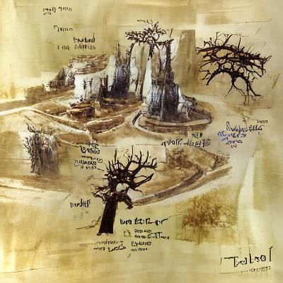 Elden Root Tree City Valenwood Elder Scrolls Concept Art - AI Generated ...