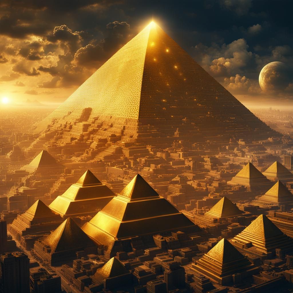 Pyramid - AI Generated Artwork - NightCafe Creator