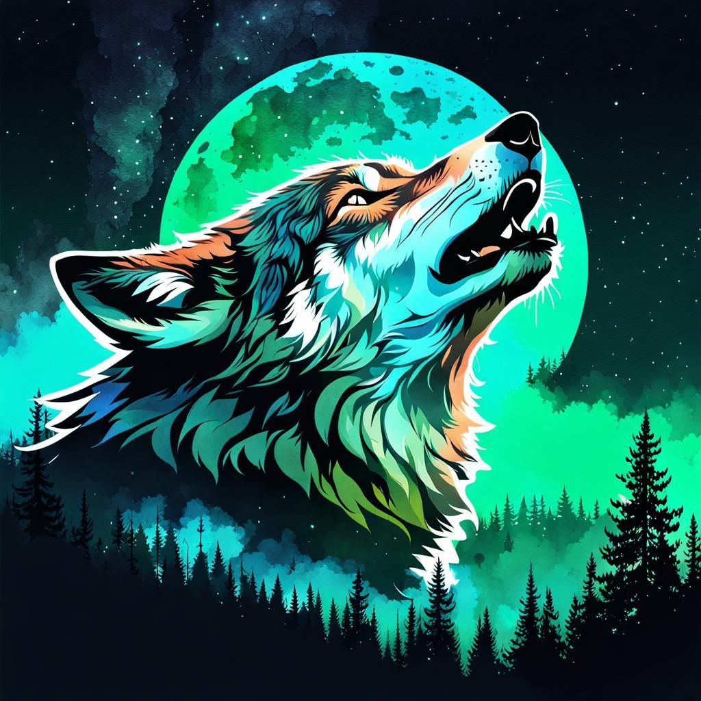 Howl - AI Generated Artwork - NightCafe Creator