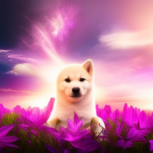 Shiba reaches enlightenment - AI Generated Artwork - NightCafe Creator